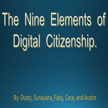 The Nine Elements of Technology | ZIP