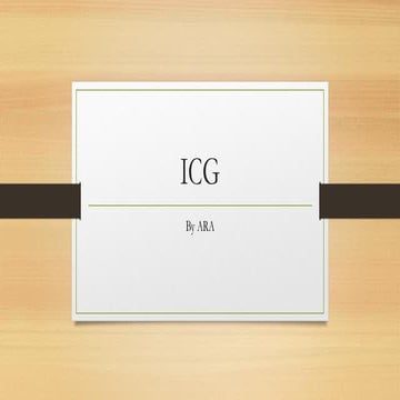 ICG | PPT