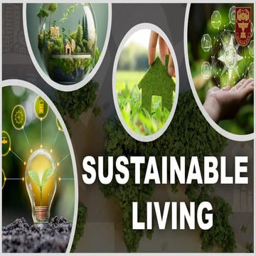 Sustainable living | PDF