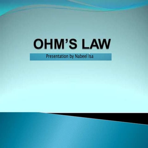 Presentation OHM LAW | PPT