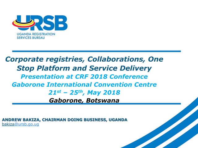 Corporate registries, Collaborations, One | PPT Corporate registries, Collaborations, One | PPT