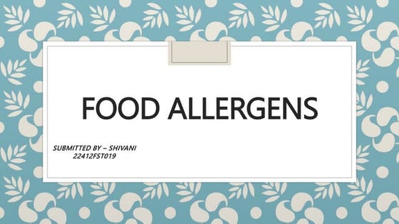 Allergy Pptx