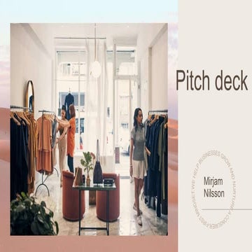 SAMPLE PITCH DESK | PPTX