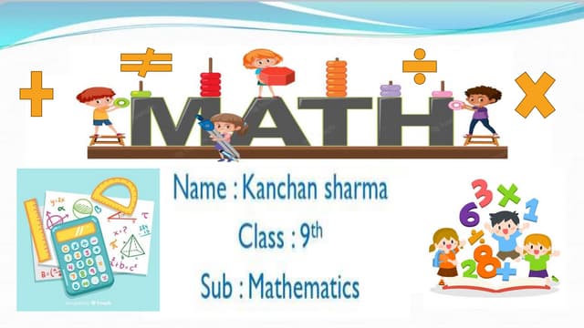 Mathematics Triangle Ppt