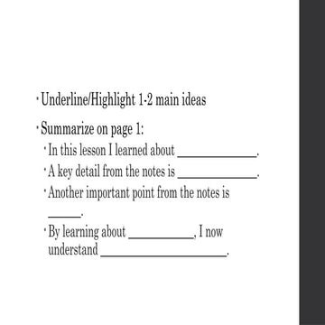 Constellation Notes for Students and Staff | PPTX