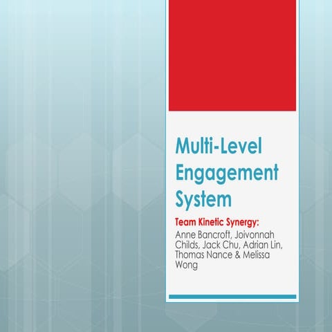 A multi-level engagement system for understanding consumer choice and ...