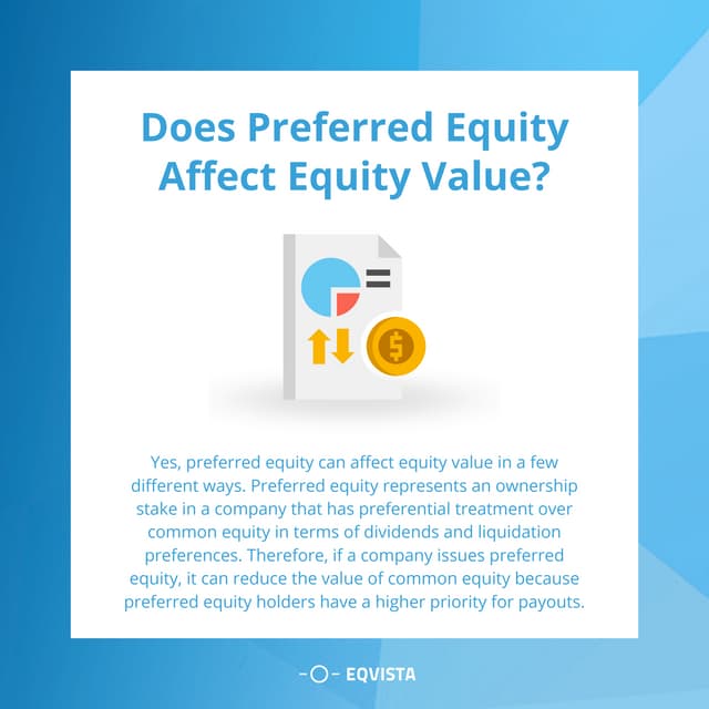 Does Preferred Equity Affect Equity Value? | PDF