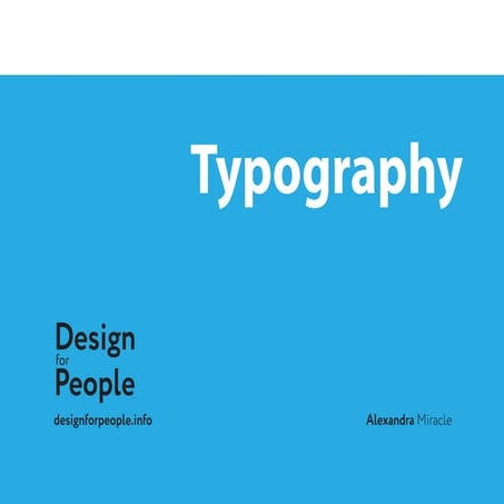 Typography | PPT
