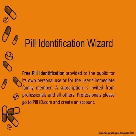 Pill Identification Wizard | PPT