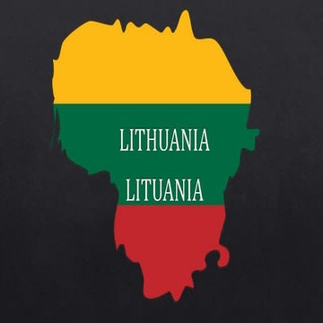 Presentation About Lithuania Pptx