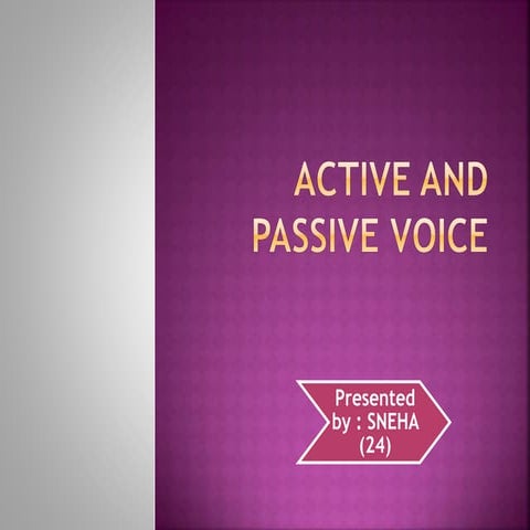 Presentation Active and Passive voice.pptx