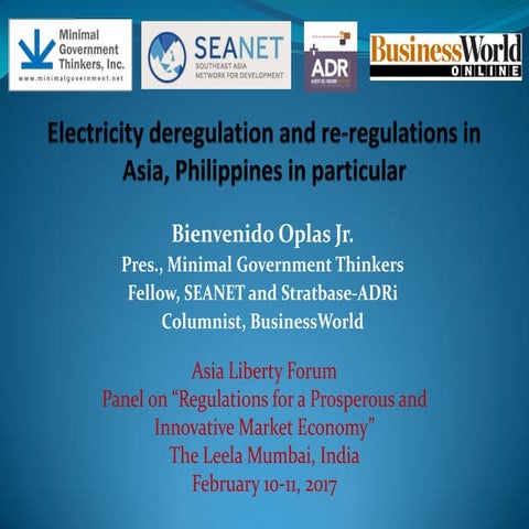 Privatization and deregulation | PPTX