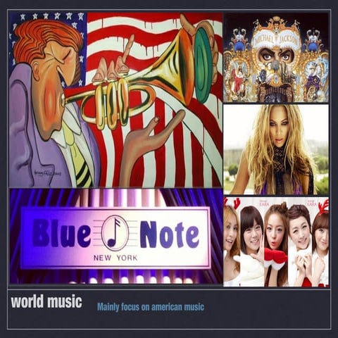 Presentation american music for ss | PPT