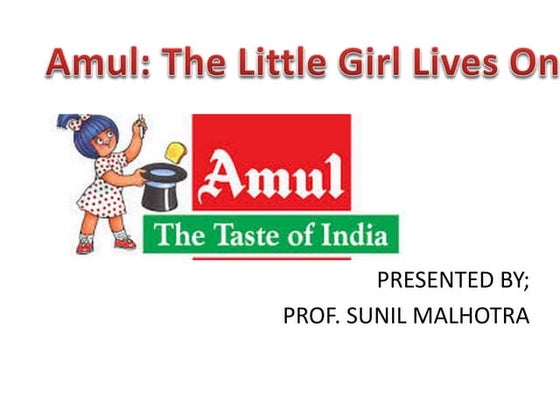 The Amul Girl | PPTX | Advertising Industry | Industries