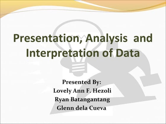 Chapter 4-Data Analysis in Practical Research 2 | PPTX | Science