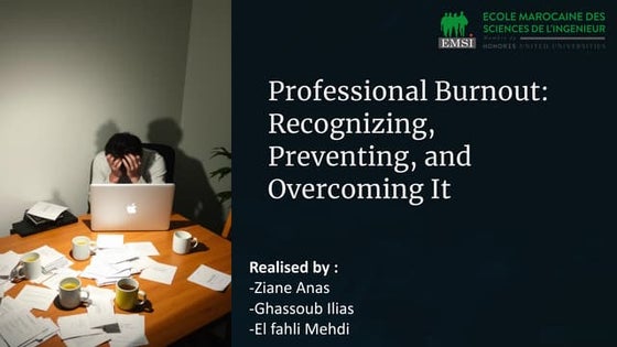 Burnout | PPTX | Mental Health | Diseases and Conditions