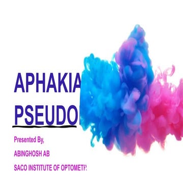 Presentation Aphakia ppt.pptxmmmmmmmmmmmmm | PPTX