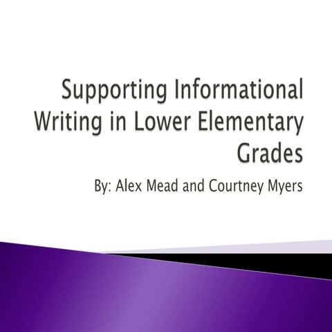 Step up to writing for kids | PPT