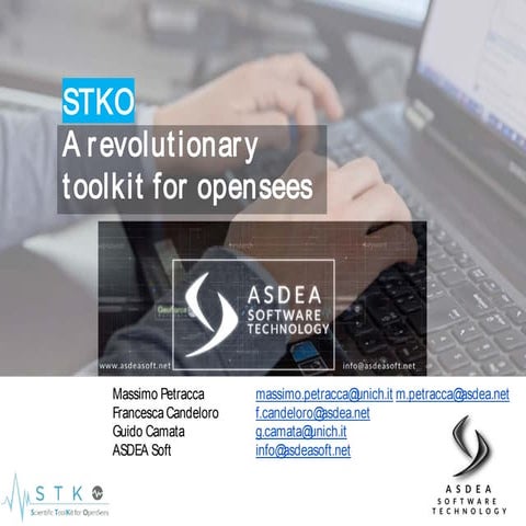 STKO - A revolutionary toolkit for OpenSees | PDF