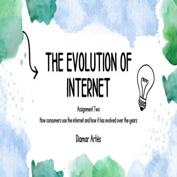 The Evolution of Internet - Assignment two.pdf