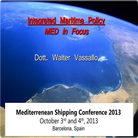 European Integrated Maritime Policy | PDF