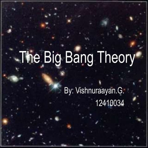 Big Bang Theory | PPTX