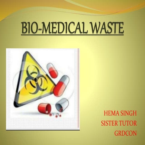 presentation_bio-medical waste pptx | PPTX