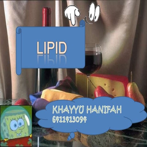 Presentation biokimia lipid | PPTX