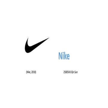 Nike product strategy | PPTX