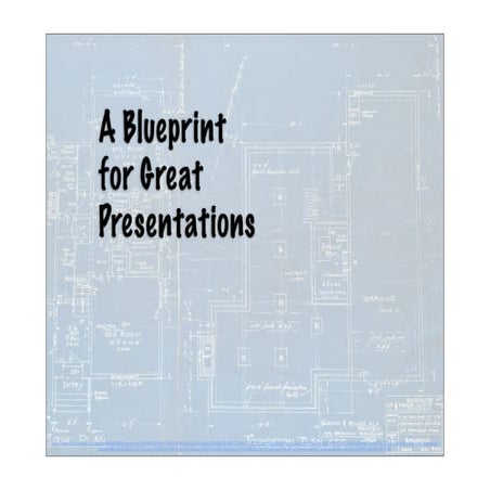 Presentation Blueprint | PPT