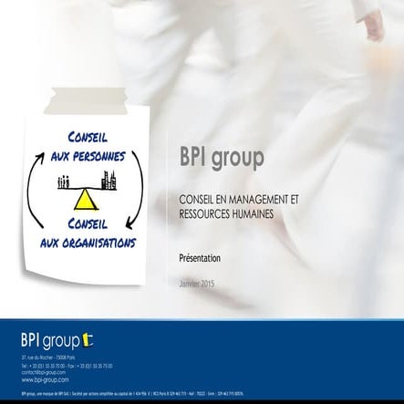 Présentation BPI group | PPTX