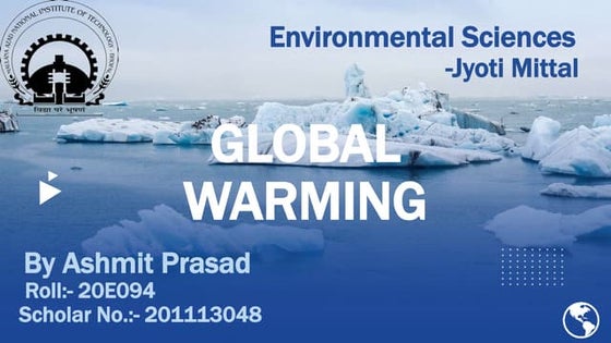 Global warming PowerPoint presentation | PDF