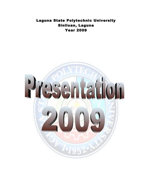 Sample Title Presentation | DOC