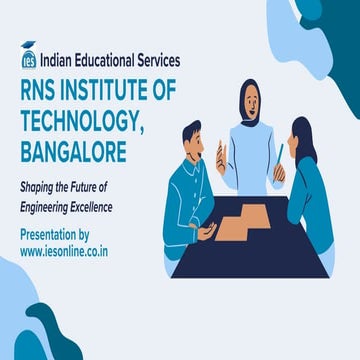RNS Institute of Technology (RIT) Bangalore | PDF