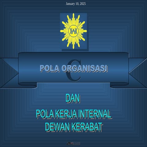 Pola Organisasi Dewan Kerabat Hizbul Wathan.ppt
