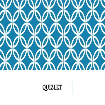 quizlet | PDF