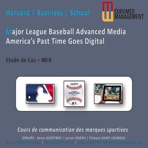 Major League Baseball | PPTX