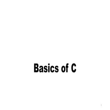 Presentation C Basics 1589366177 381682 Pptx