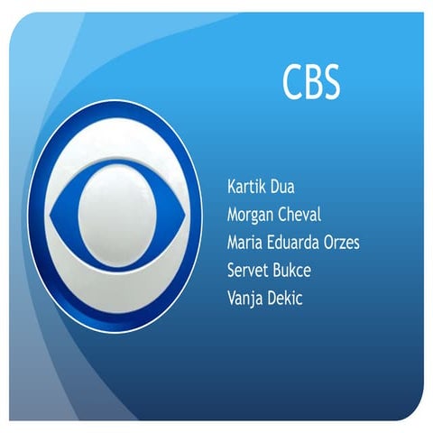 CBS Brand Project | PPTX