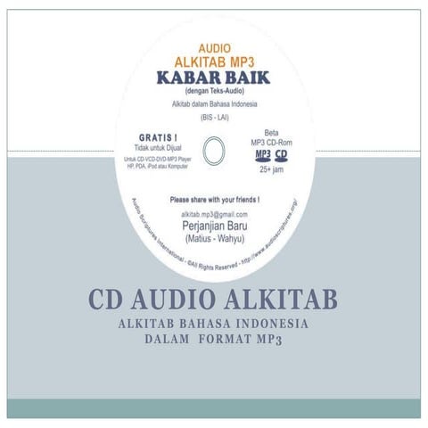 CD Audio Alkitab | PPTX