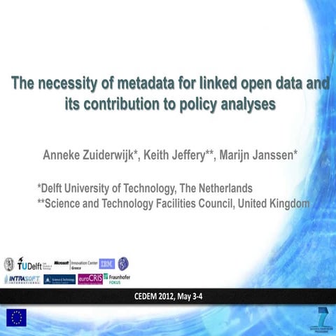 The necessity of metadata for linked open data and its contribution to ...