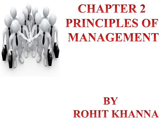 Principles of management class 12 | PPTX