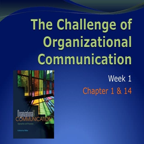 The Challenges and Changing Landscape of Organizational Communication | PPT