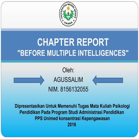 Presentation chapter report | PPTX