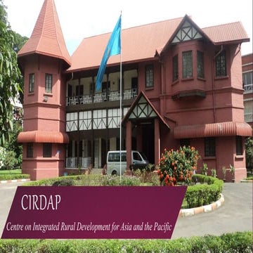 CIRDAP_Centre on Integrated Rural Development for Asia and the Pacific ...