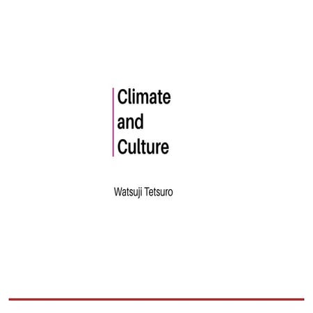 Presentation climate and culture | PDF