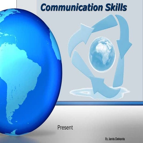 Presentation communication skills | PPT