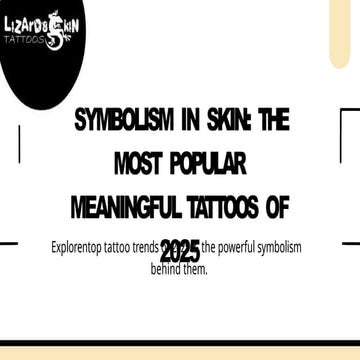 Symbolism in Skin: The Most Popular Meaningful Tattoos of 2025 | PPTX
