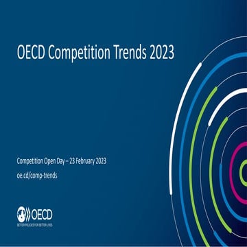 OECD Competition Trends 2023 - Highlights | PDF