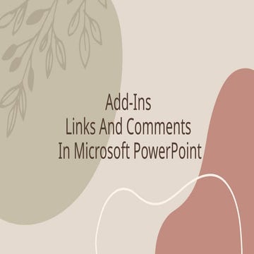 Presentation on Add-ins in Microsoft Powerpoint.pptx